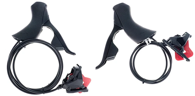 SRAM RIVAL ETAP AXS HRD Shifters w/Flat Mount Disc Brake Calipers, 1 ...