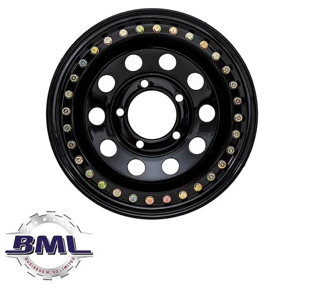 LAND ROVER DEFENDER Steel Beadlock Gloss Wheel 16X10”. Part Da3239 £197 ...