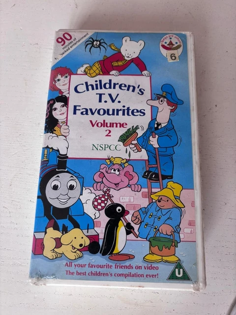 CHILDREN'S T.V FAVOURITES VOLUME 2 NSPCC VHS VIDEO £10.79 - PicClick UK