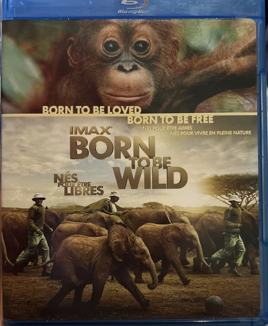 IMAX: BORN TO Be Wild (Blu-ray) Morgan Freeman Narrated Nature ...