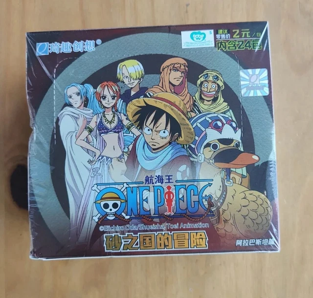 ONE PIECE OP-ABT-TM01 Booster Box | 24 Packs of 6 Cards Toei Animation ...