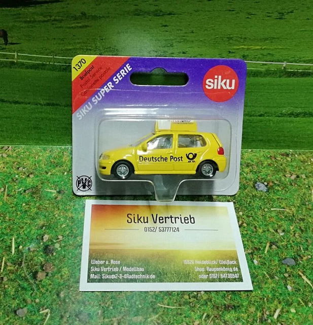 SIKU ART.NR.:1085-POSTWAGEN,ALTE BLISTER Serie,neu und unbespielt ...