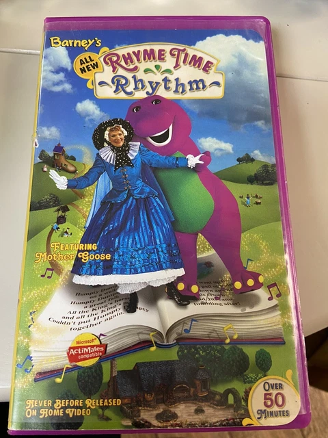 VHS BARNEY - Barneys Rhyme Time Rhythm (VHS, 2000, Clamshell) EUR 12,55 ...