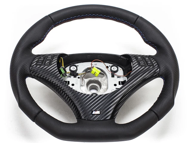 APLATI VOLANT EN Cuir BMW M-POWER E88 E90 E91 E92 E93 E81 E82 E84 E87 EUR 348,35 - PicClick FR