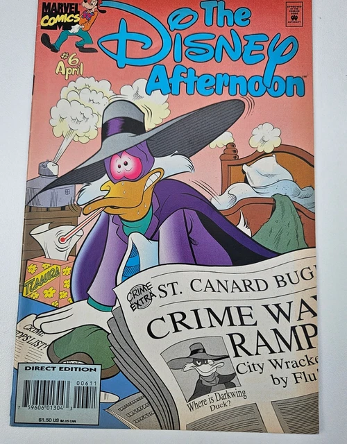 MARVEL COMICS THE Disney Afternoon Comic #6 Issue April 1995 Vol 1 EUR ...