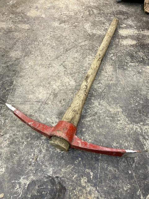 EX FIRE & Rescue Pick Axe Head and Handle Fire Service Surplus ...