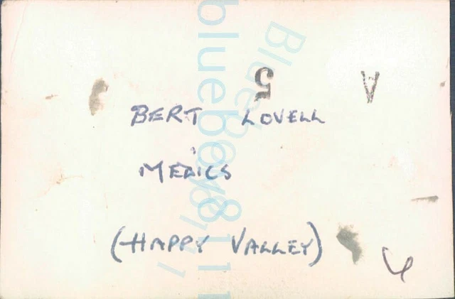 1950S BRITISH ARMY Cyprus Soldier photo Bert Lovell outside Medics tent ...