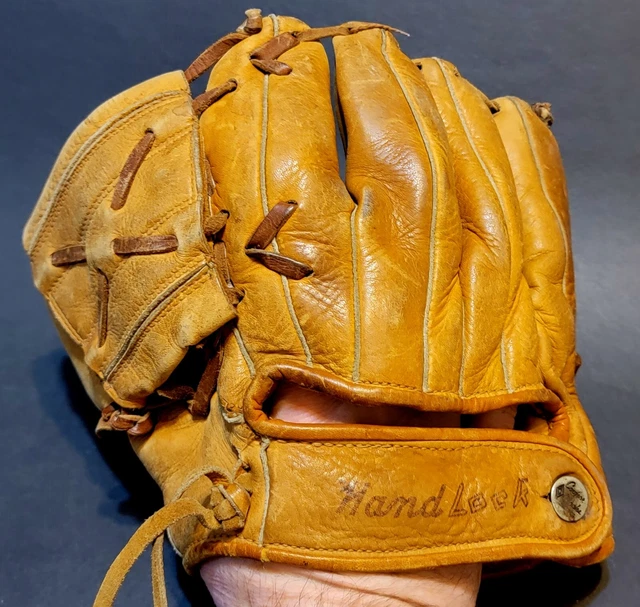 VINTAGE LEATHER COOPER Weeks J.C. Higgins Model 1783 Right Catch Made ...