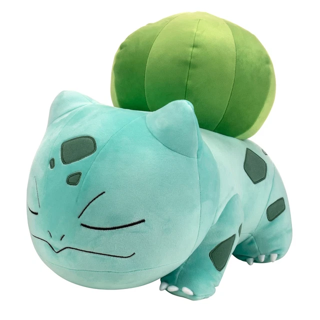 POKÉMON 18” PLUSH Sleeping Bulbasaur - Cuddly Must Have Fans- Plush for ...