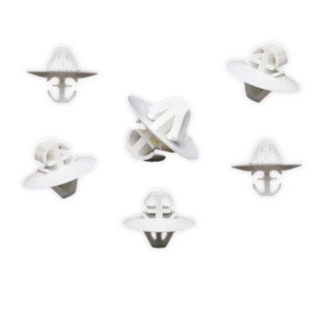 50X EXTERIOR SIDE MOULDING & DOOR PLASTIC TRIM PANEL CLIPS for MERCEDES ...