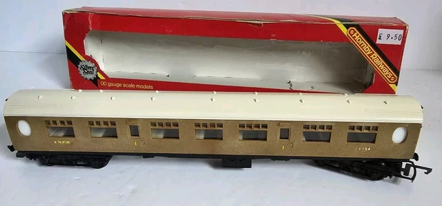 HORNBY RAILWAY R.937 - L.N.E.R. Coach Full Third 00 Gauge *Boxed* 1184 ...