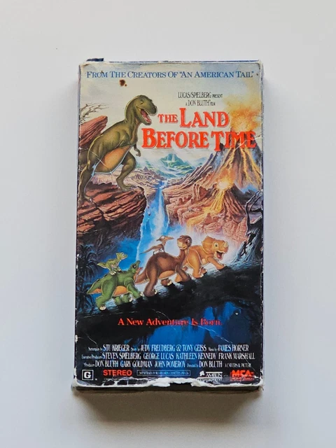 THE LAND BEFORE Time A New Adventure is Born 1988 VHS First Release ...