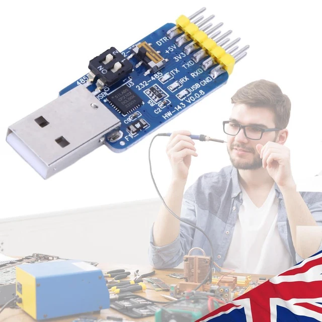 CP2102 6-IN-1 USB-UART USB To Serial Converter Convenient USB Serial Debug Tool £5.63 - PicClick UK