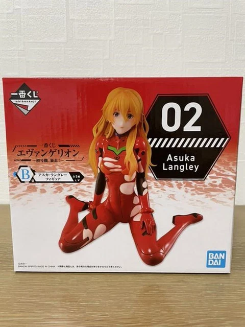 PRIZE EVANGELION ASUKA Langley Eva Unit 02 Berserk Series Ichiban Kuji ...