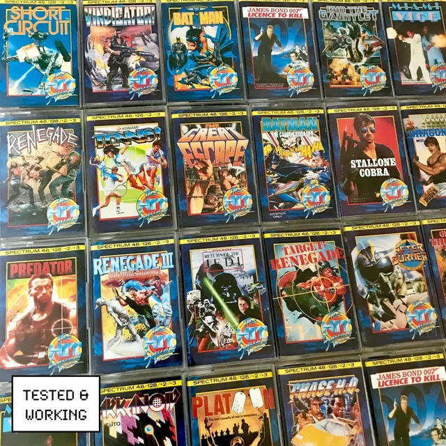 THE HIT SQUAD Games Pick & Mix For Sinclair ZX Spectrum 48K 🕹 Tested 🕹 ...