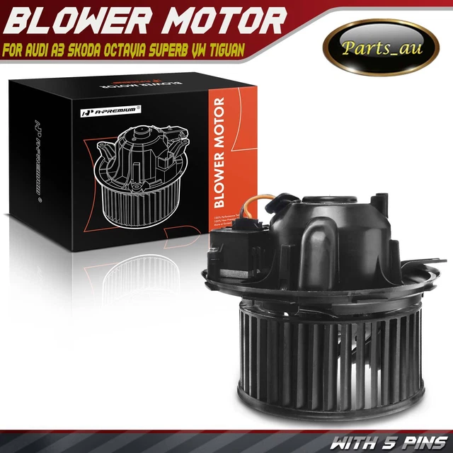 A/C HEATER BLOWER Fan Motor for VW Golf MK5 MK6 Passat 3C EOS Jetta 1K2 ...