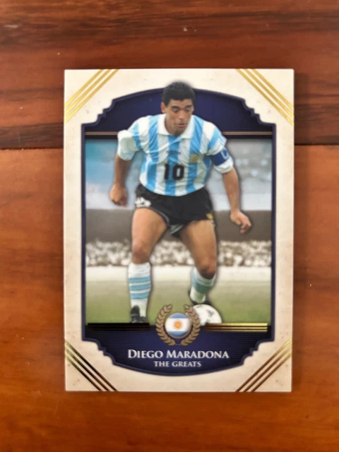 CARTA CALCIO 2014 Futera Unique Greats Argentina MARADONA nuova di ...