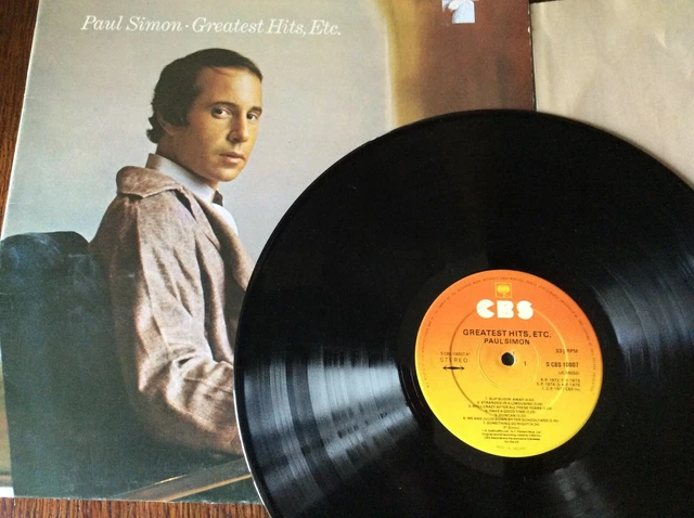 PAUL SIMON ~ Greatest Hits, Etc ~ CBS Vinyl LP Gatefold Album CBS10007 ...