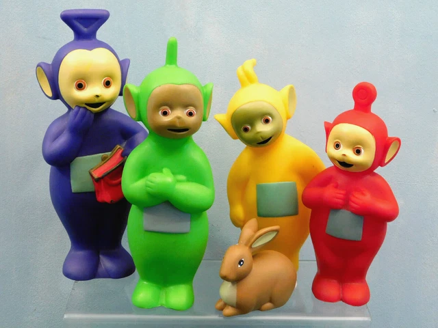 COMPLETE SET OF Teletubbies Vinyl/Plastic Figures + Rabbit - Ragdoll ...