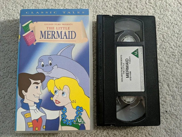 VHS - GOLDEN Films Presents The Little Mermaid PAL EUR 7,00 - PicClick IT