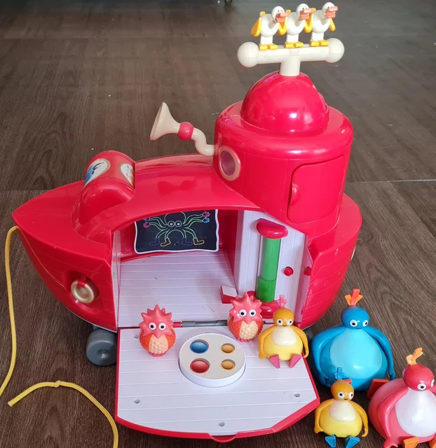 CBEEBIES TWIRLYWOOS BIG Red Boat Playset Lights & Sounds with figures £ ...