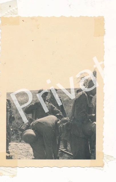 FOTO WK2 GEBIRGSJÄGER Kompanie 11/468 französische Gefangene Soldaten ...