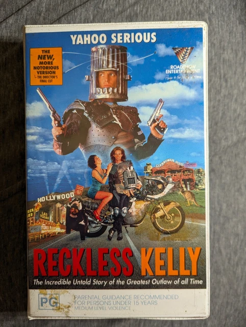 RECKLESS KELLY (1993) PAL VHS, Rare OOP, Australian Comedy, Yahoo ...