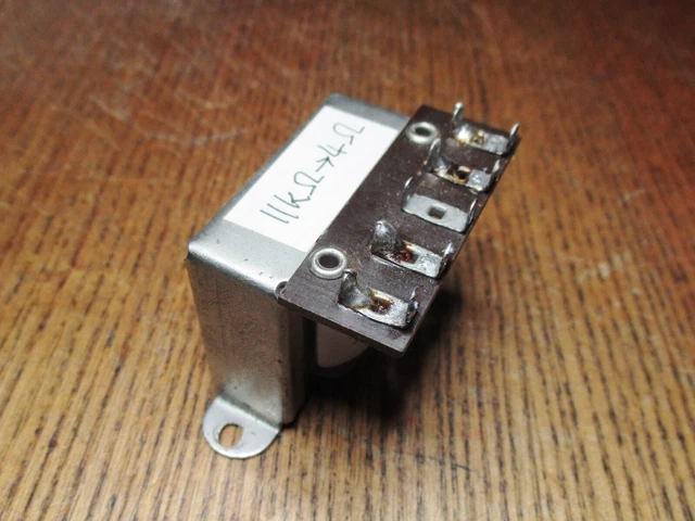 COMPACT VINTAGE S/E valve output transformer, 11k/4ohms (52:1), checked ...