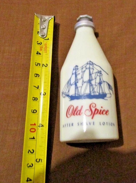 VINTAGE ORIGINAL OLD SPICE AFTER SHAVE LOTION SHULTON NEW YORK 67 C.C ...