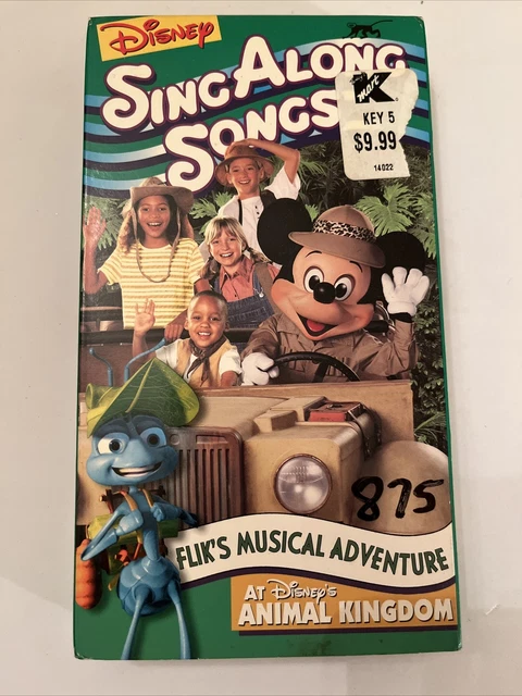 DISNEYS SING ALONG Songs - Fliks Musical Adventure (VHS, 1999) $13.19 ...