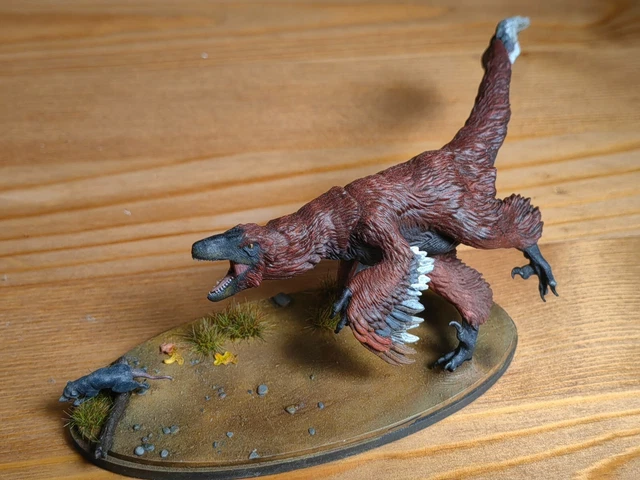 PYRORAPTOR JURASSIC WORLD Dominion Dinosaur Statue Figure Customized ...