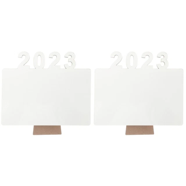GRADUATION SEASON 2X 2023 Graduation Photo Frame Sublimation Slate ...