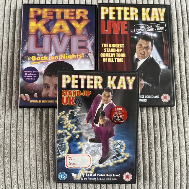PETER KAY LIVE Collection DVDs Stand Up Ukay Comedy Stand Up £3.31 ...