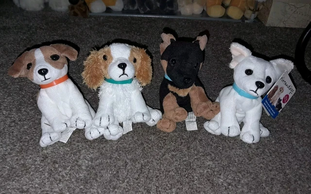 NINTENDO NINTENDOGS SOFT Toy Plush Dogs Jack Russell Chihuahua Spaniel ...