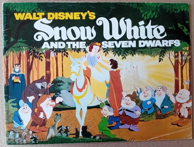 ORIGINAL SOUVENIR PROGRAMME Snow White And The Seven Dwarfs £4.99 ...