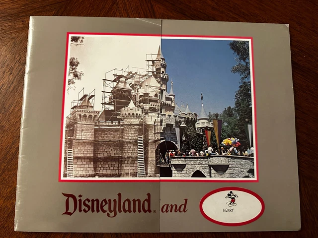 WELCOME TO DISNEYLAND/DISNEYLAND and... cast member welcome book 1988 £ ...