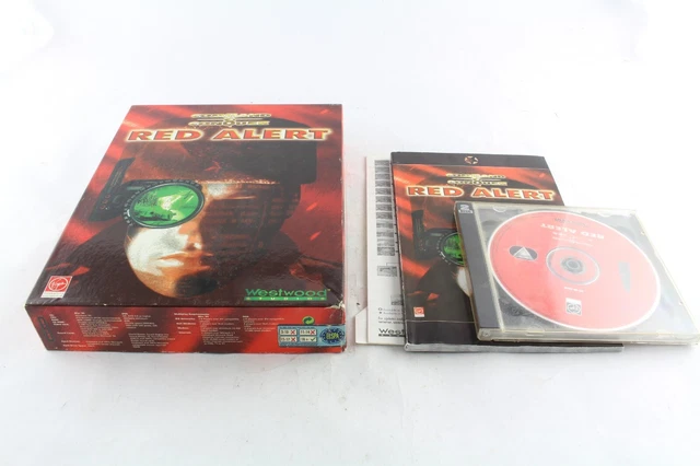 COMMAND & CONQUER Red Alert PC CD Rom Big Box Edition Game £49.99 ...