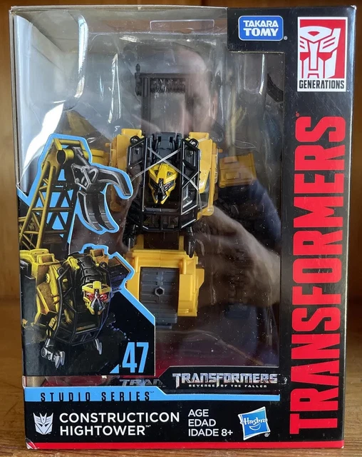 TRANSFORMERS STUDIO SERIES 47 ROTF Deluxe Class Constructicon Hightower ...