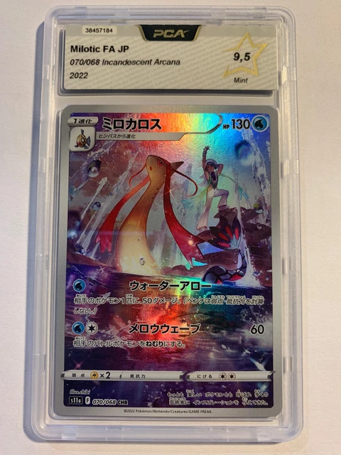 CARTE POKÉMON MILOTIC / Mylobellus CHR S11a 070/068 PCA 9.5 Japanese EUR 25,00 - PicClick FR