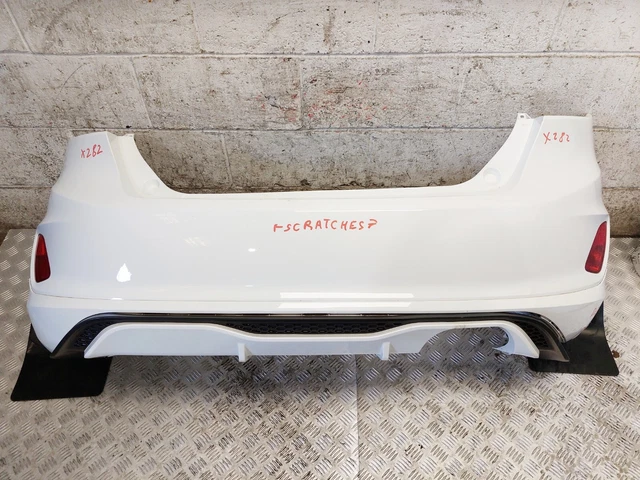 FORD FIESTA MK8 St 3Dr Hatch Complete Rear Bumper In Frozen White 2019 ...