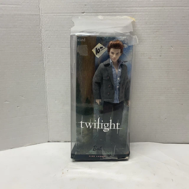BARBIE COLLECTOR DOLL Pink Label Twilight Edward Doll NEW DAMAGED BOX £ ...