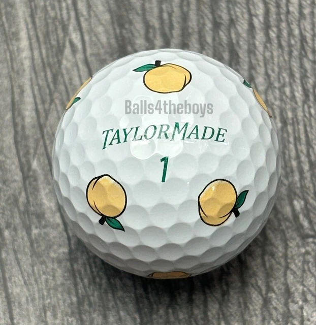 (1) NUEVA PELOTA de golf Taylormade TP5 X Pix Peach Temporada Abridora ...