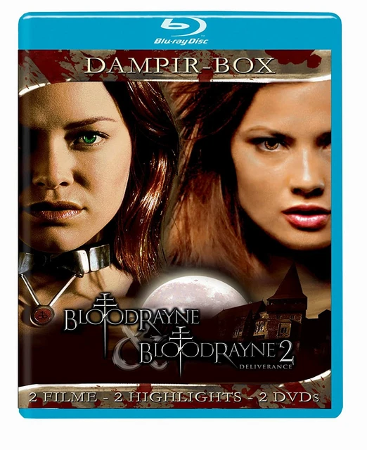 BLOODRAYNE 1 & 2 *Kristianna Loken* New Region B Blu-Ray £29.95 ...