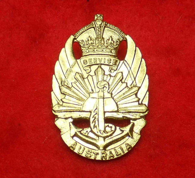 WW2 AUSTRALIAN GENERAL Service Badge. for Men RAAF No 25073 EUR 32,54 ...