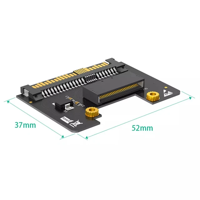 U.2 SFF-8639 TO NVMe Ruler GEN-Z EDSFF Short SSD E1.S Carrier Adapter ...