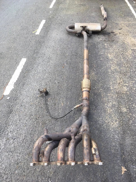 VW GOLF VR6 Mk3 Raceland 6 Branch Manifold + Custom Exhaust System ...