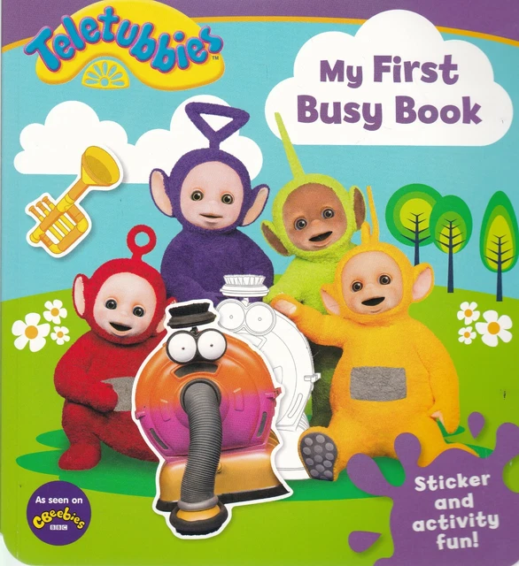 TELETUBBIES STICKER ACTIVITY Learning Book 80 Pages £5.99 - PicClick UK