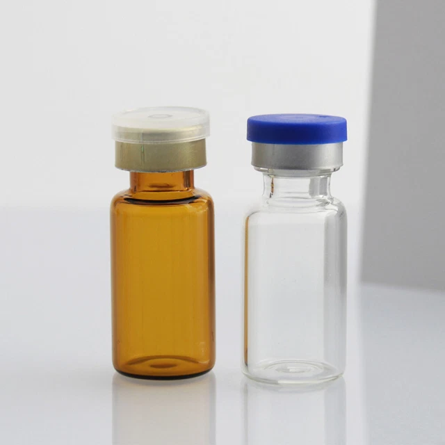 SMALL GLASS VIALS with Caps for Liquid Storage - Pack of 50 $31.92 ...