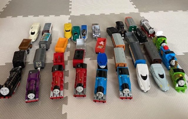 THOMAS & FRIENDS TOMY Plarail Trackmaster James Hiro Henry etc set ...