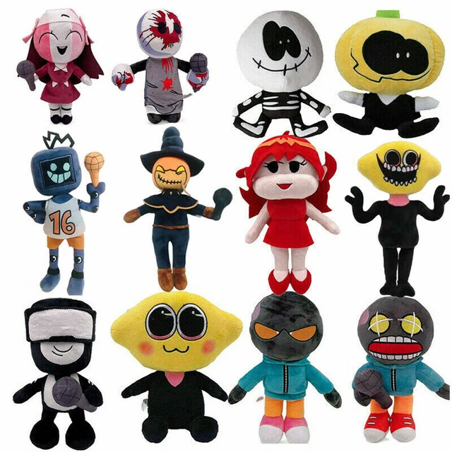 NEW FRIDAY NIGHT Funkin Doll Spooky Month Skid And Pump Whitty Monster ...